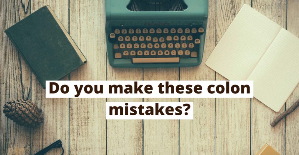 3 Common colon mistakes - Lingoda - Online Language School