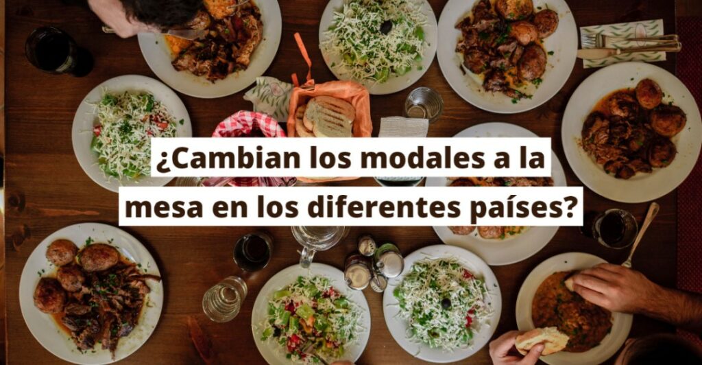 Los modales a la mesa en el mundo - Lingoda